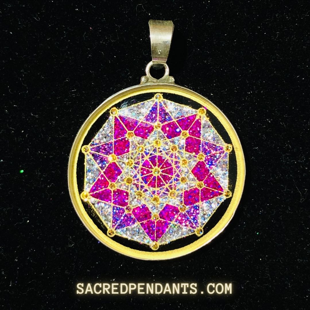 Fifth Dimension, Pentaract, Hypercube- Sacred Geometry – Sacred Pendants