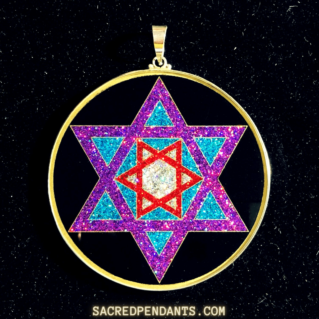 EXTRA LARGE - Star of David - Sacred Pendants
